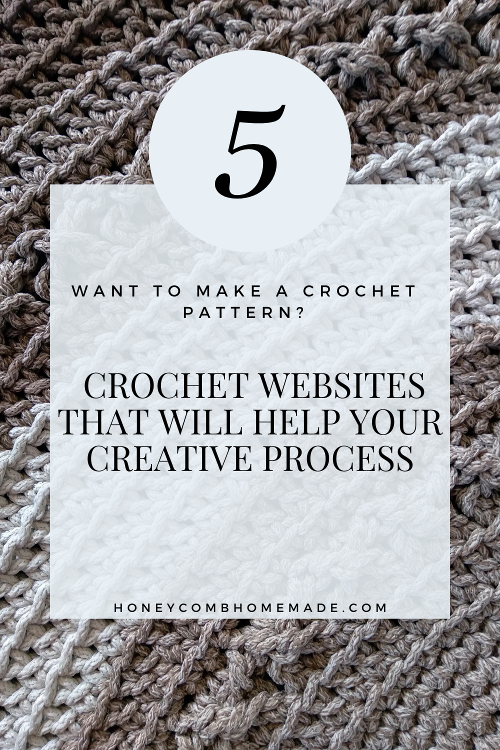 10 Crochet Websites you Need to be using now! - Honeycomb Homemade